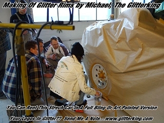 GLITTER CARS, SPARKLE CARS ,BLING CARS, EFFECT GLITTER CAR PAINTINGS ON ...