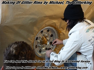 GLITTER CARS, SPARKLE CARS ,BLING CARS, EFFECT GLITTER CAR PAINTINGS ON ...