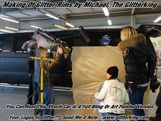 GLITTER CARS, SPARKLE CARS ,BLING CARS, EFFECT GLITTER CAR PAINTINGS ON ...